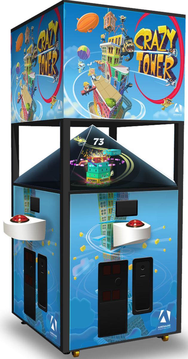 Crazy Tower by Adrenaline Amusements | Player One Amusement Group