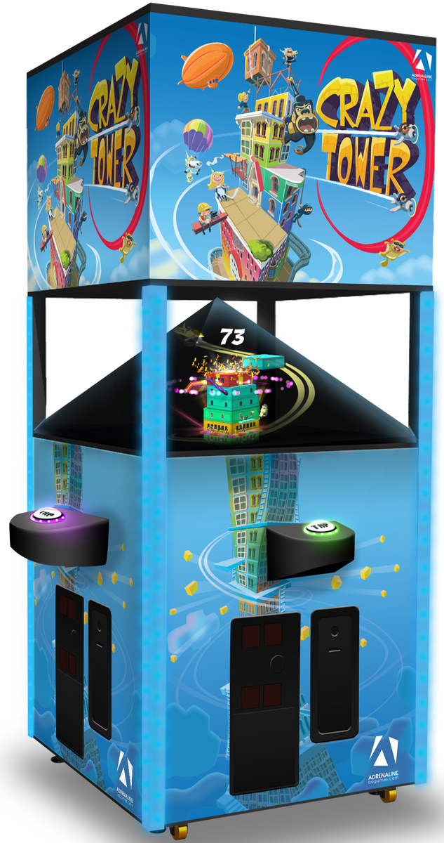 Mega Crazy Tower by Adrenaline Amusements | Player One Amusement Group