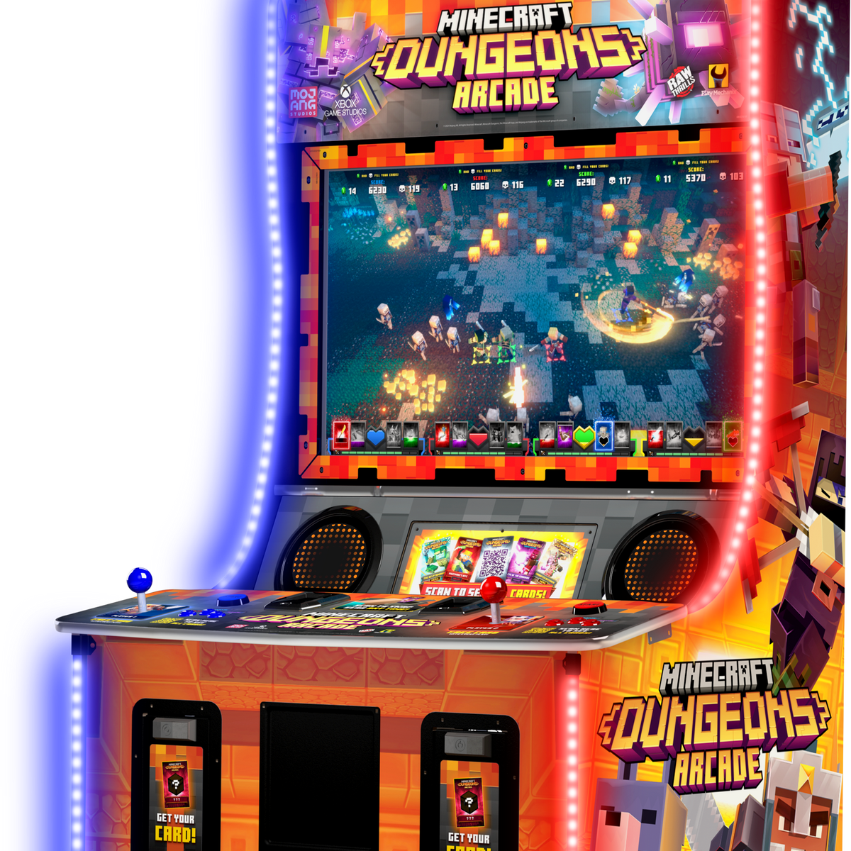 Minecraft Dungeons Arcade 2 Player Player One Amusement Group minecraft-dungeons-arcade-2-player-player-one-amusement-group