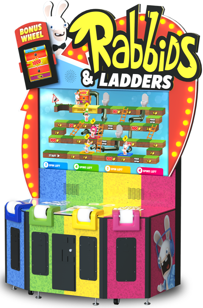 Rabbids Ladders by Adrenaline Amusements | Player One Amusement Group