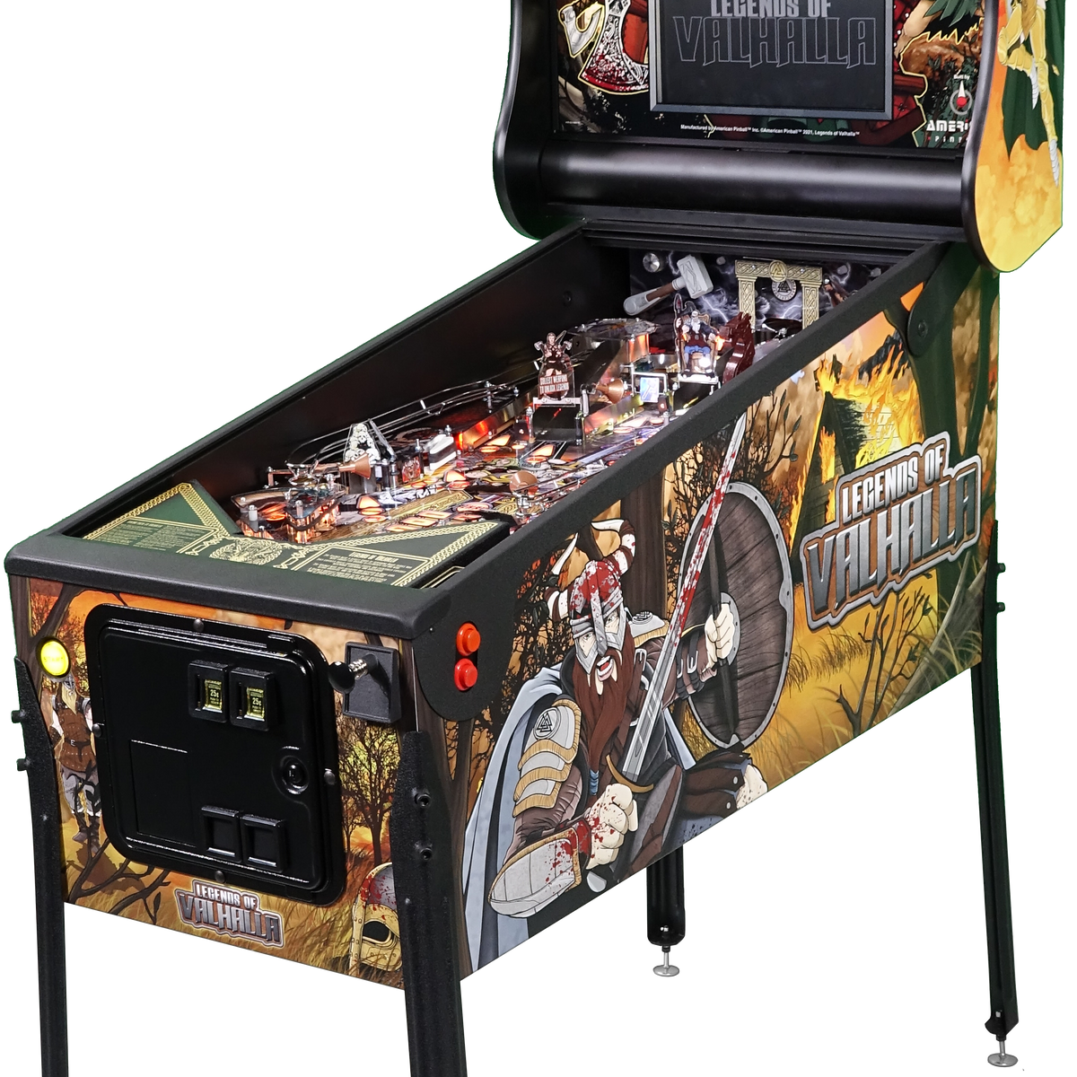 Legends of Valhalla Pinball Machine | Player One Amusement Group