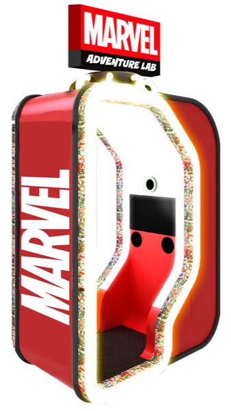 Marvel Adventure Lab Photo Booth | Player One Amusement Group