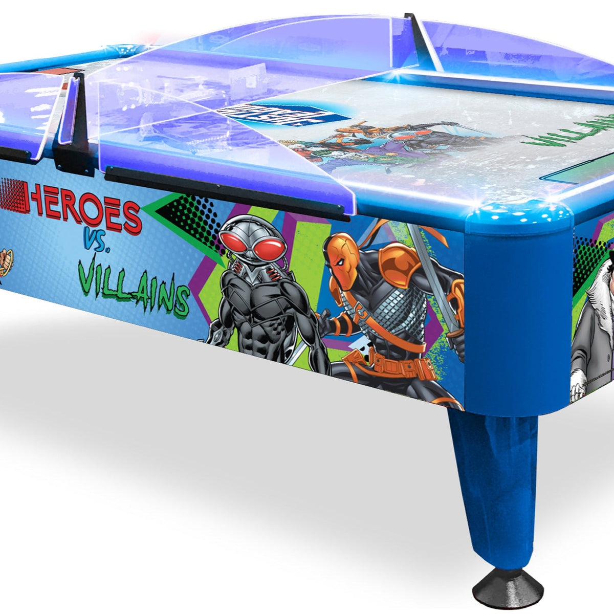 DC Heroes vs Villains Air Hockey | Player One Amusement Group