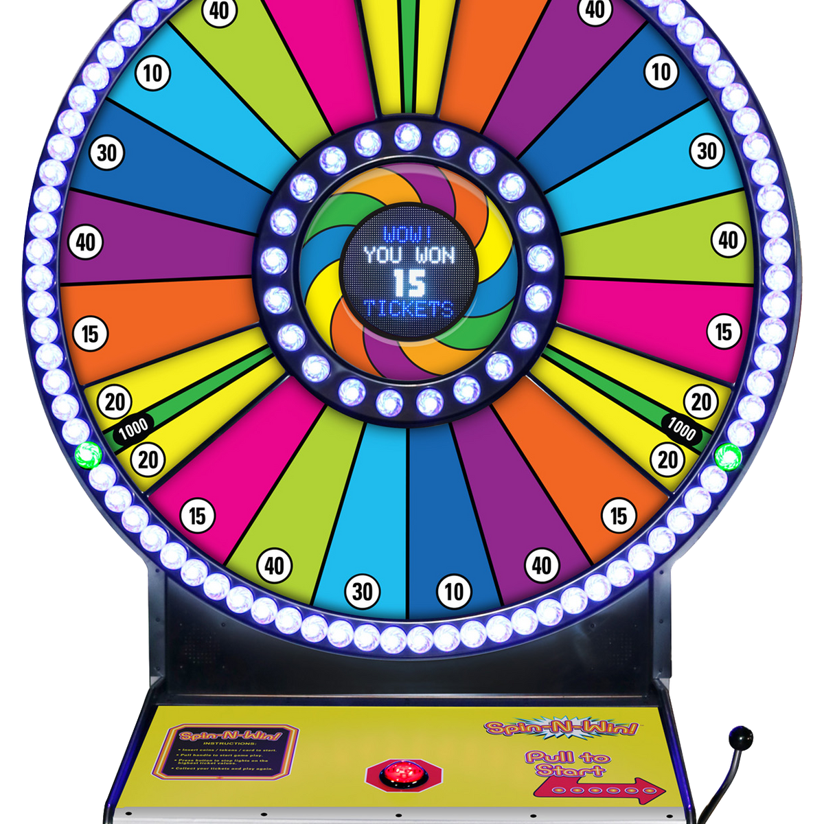 Spin-N-Win by Bay Tek Entertainment | Player One Amusement Group