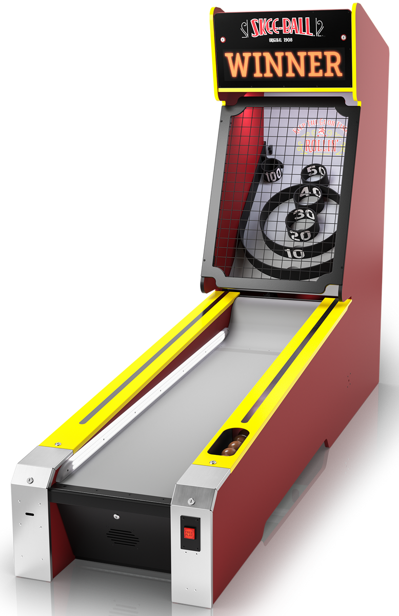 Skee-Ball Classic Arcade Game by Bay Tek | Player One Amusement Group