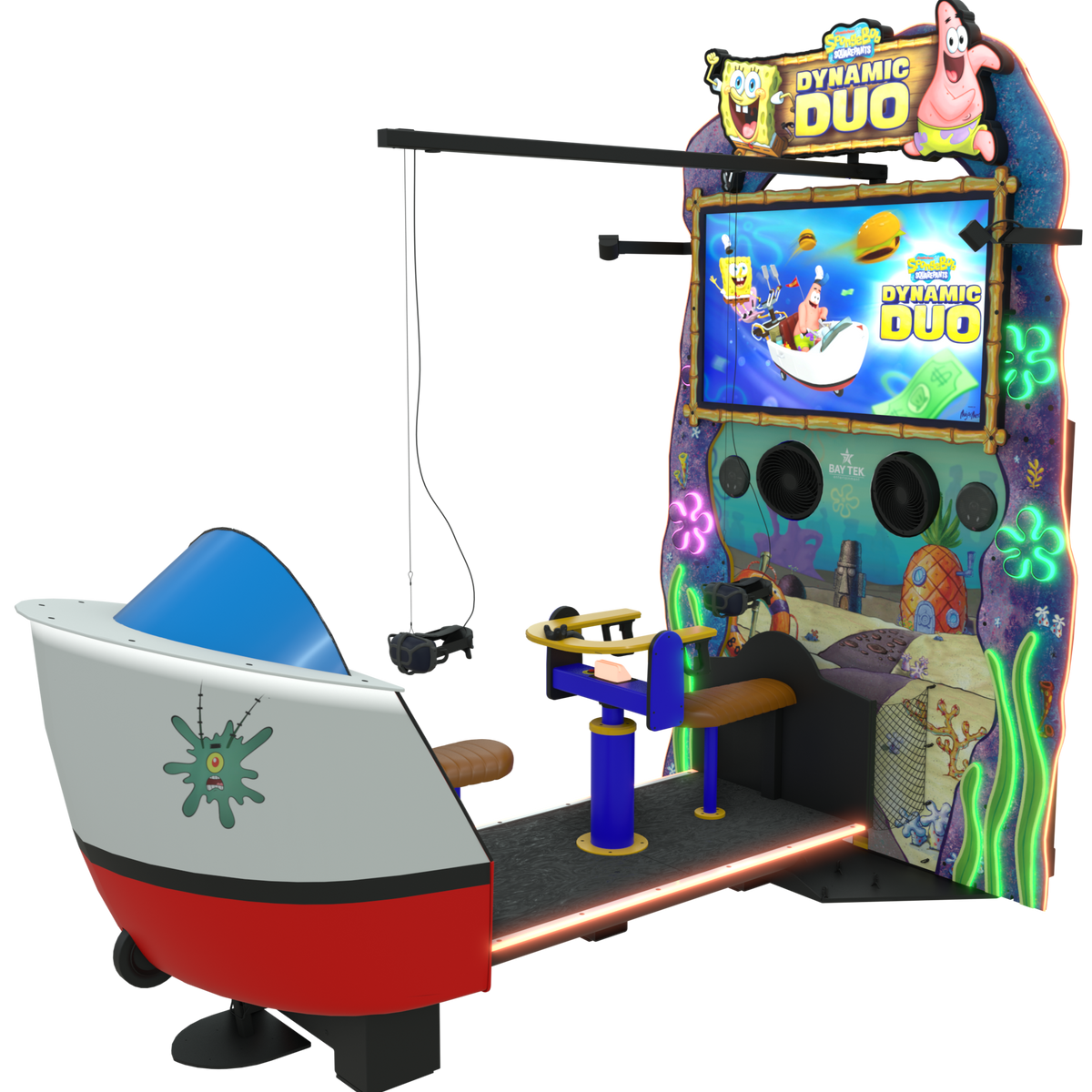 SpongeBob SquarePants Dynamic Duo VR by Bay Tek | P1AG – Player One ...