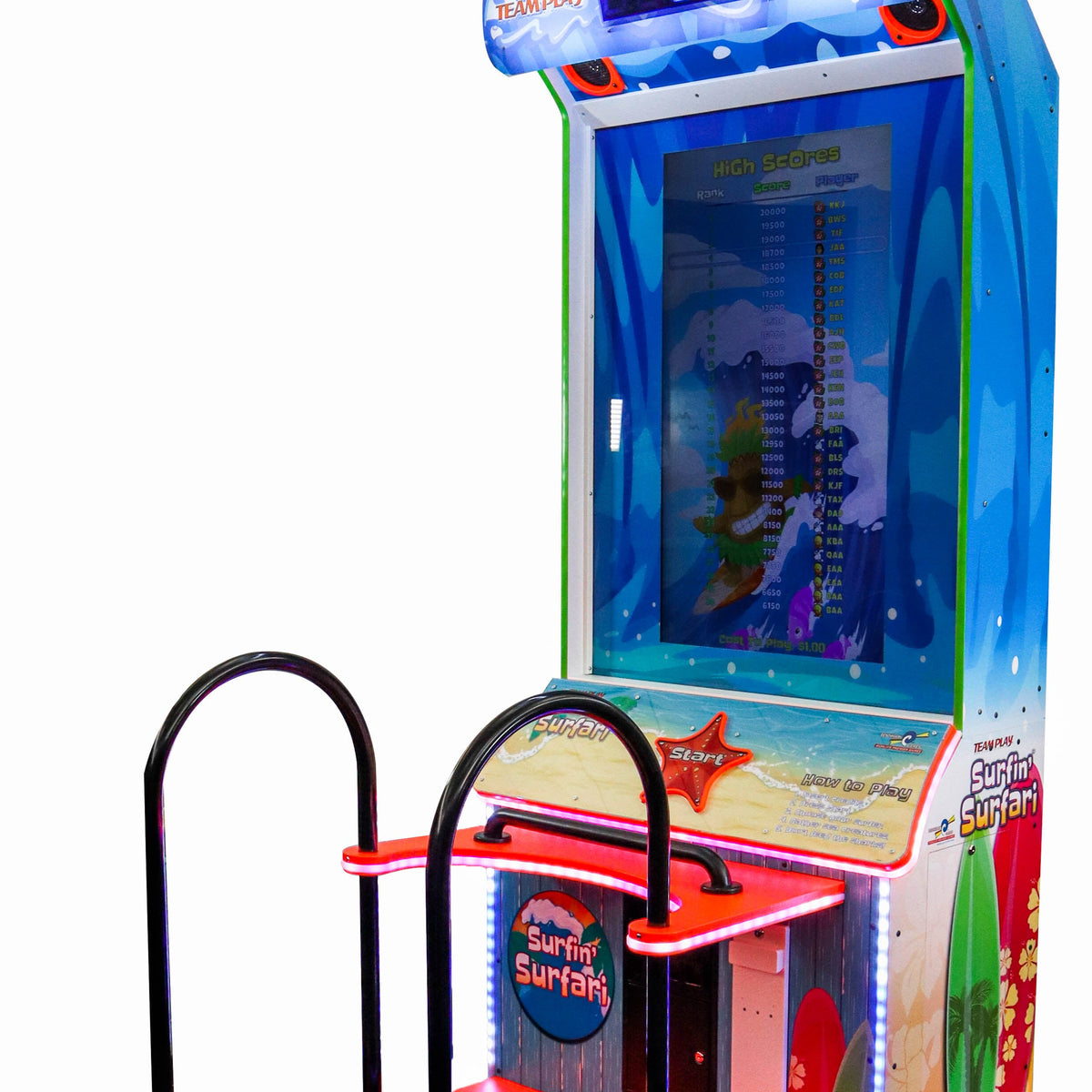 Surfin’ Surfari Motion Surf Game by Benchmark | Player One Amusement Group