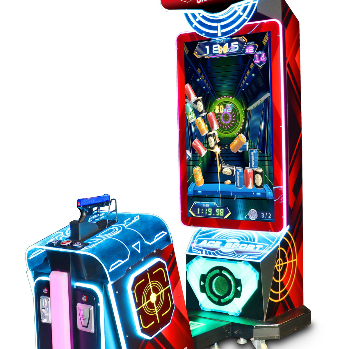 Bullseye Crack Shot 1-Player – Player One Amusement Group