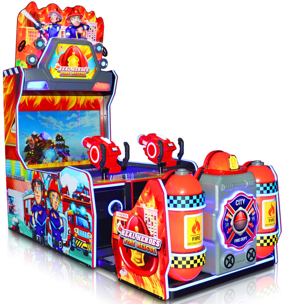 Real Heroes: Fire Rescue Arcade Game | P1AG – Player One Amusement Group