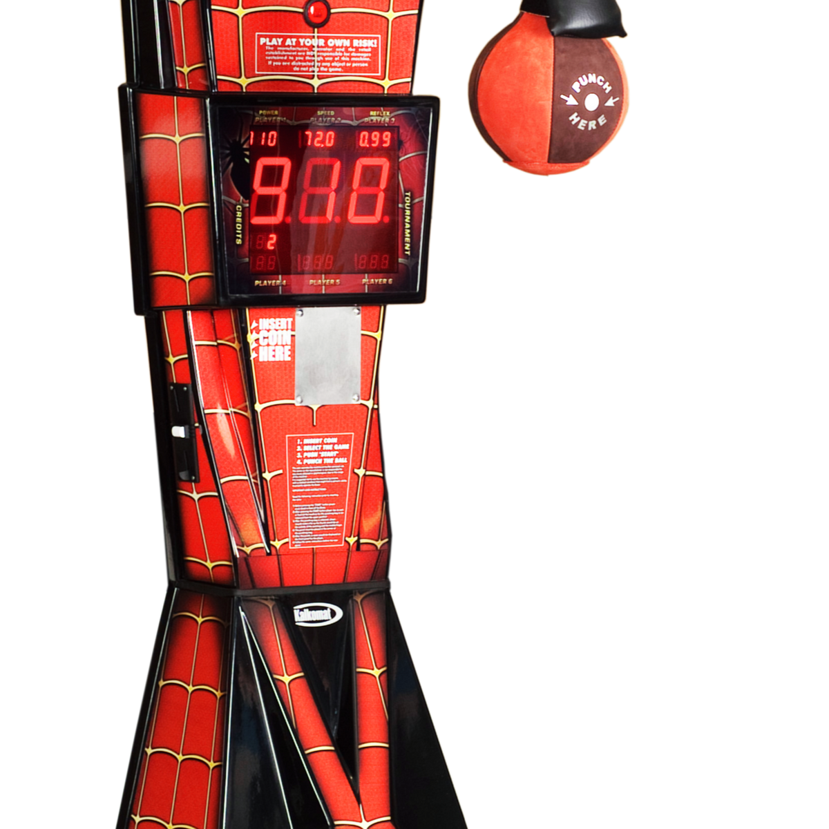 Spider Boxer – Player One Amusement Group
