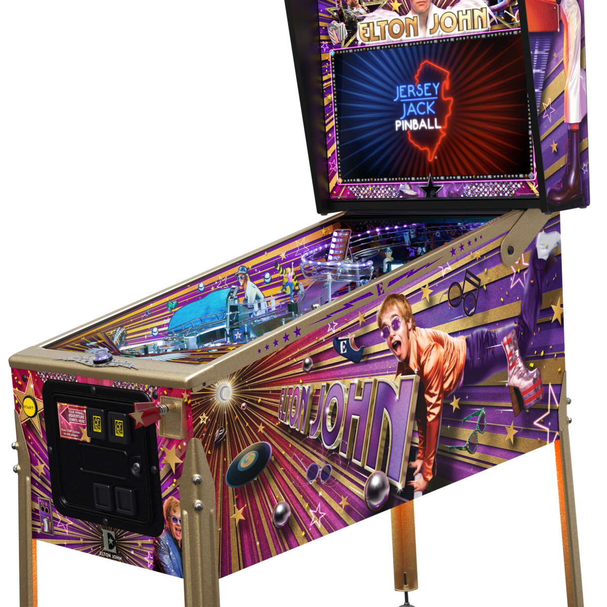 Elton John Pinball Collectors Edition – Player One Amusement Group