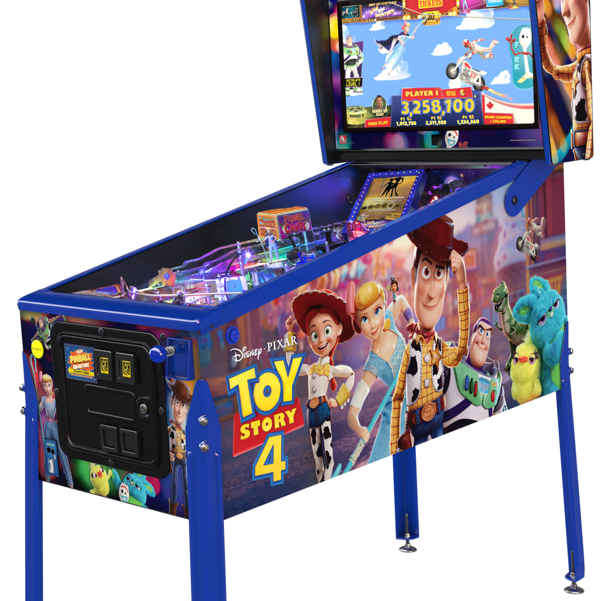 Toy Story 4 Pinball Limited Edition – Player One Amusement Group
