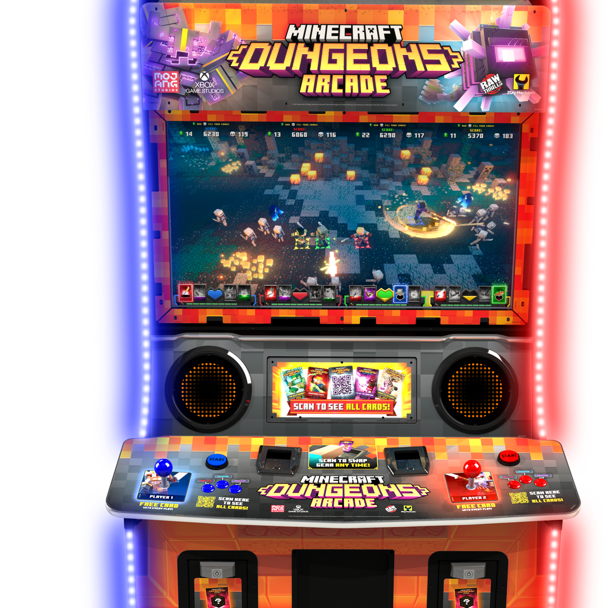 Minecraft Dungeons Arcade 2 Player – Player One Amusement Group
