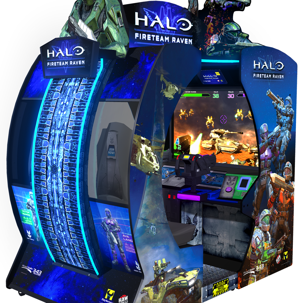 Halo Fireteam Raven 2 Player Environmental – Player One Amusement Group