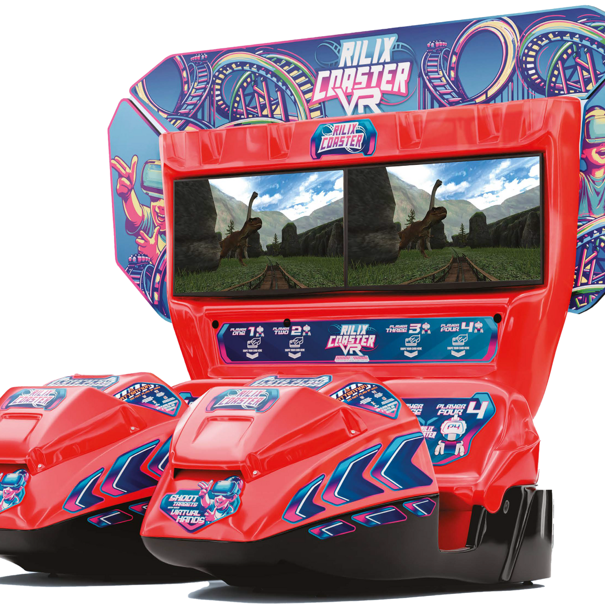 Rilix Duel Coaster - Virtual Reality Roller Coaster Simulator | P1AG ...