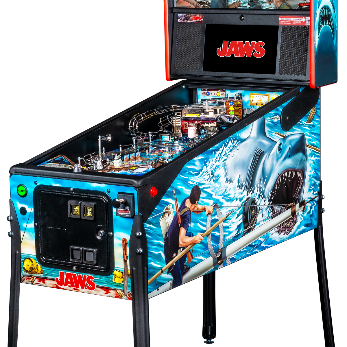 Jaws Pinball Premium – Player One Amusement Group
