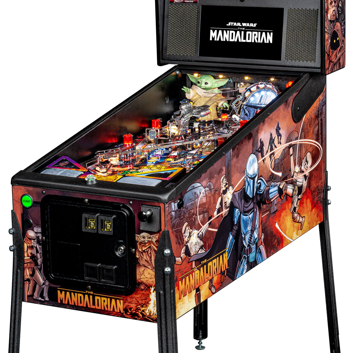 The Mandalorian Pinball Premium – Player One Amusement Group