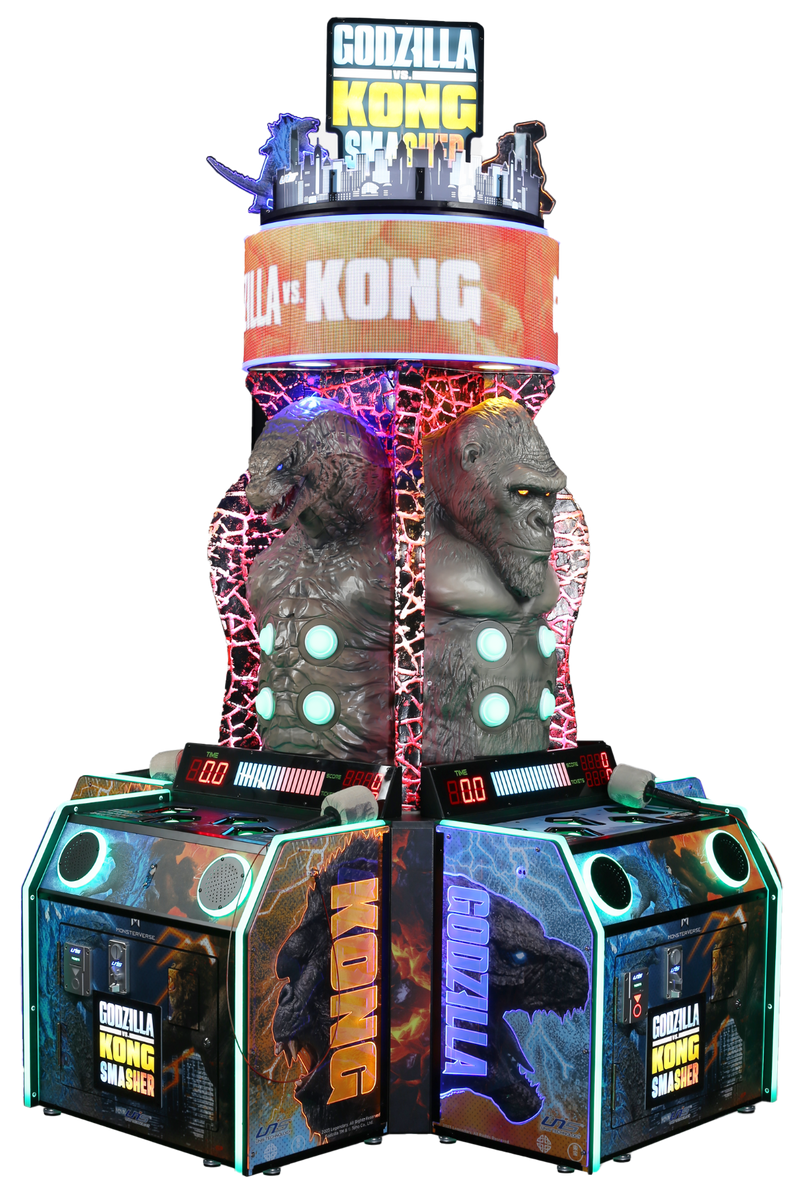 Godzilla VS Kong Smasher 4-Player – Player One Amusement Group