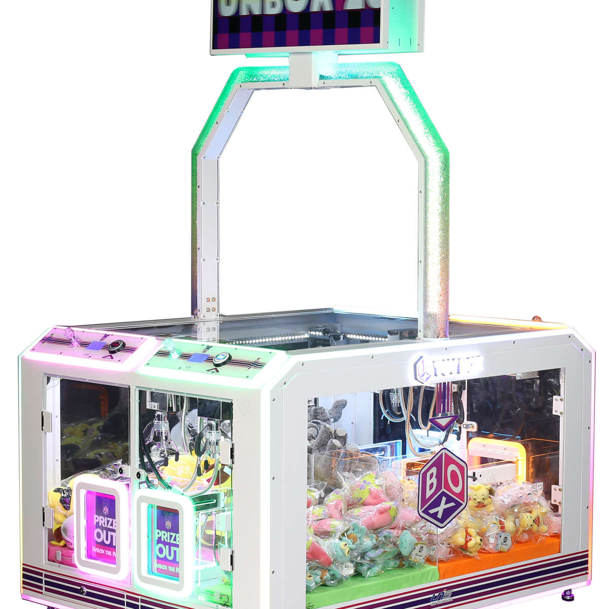 Toy Box Flat Top 4-Player LCD – Player One Amusement Group