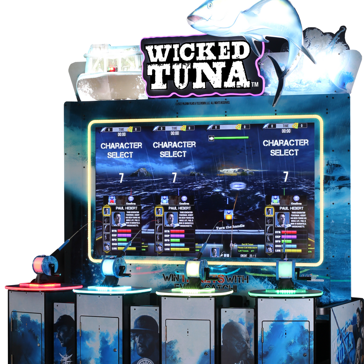 Wicked Tuna 4-Player – Player One Amusement Group